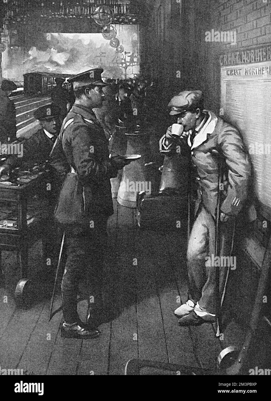 British soldiers ww1 drinking hi-res stock photography and images - Alamy