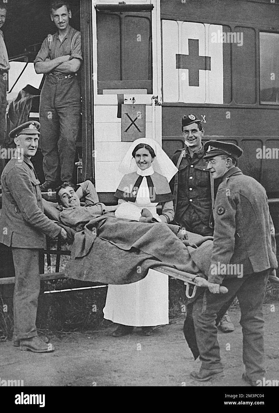 World war one hospital train Black and White Stock Photos & Images - Alamy