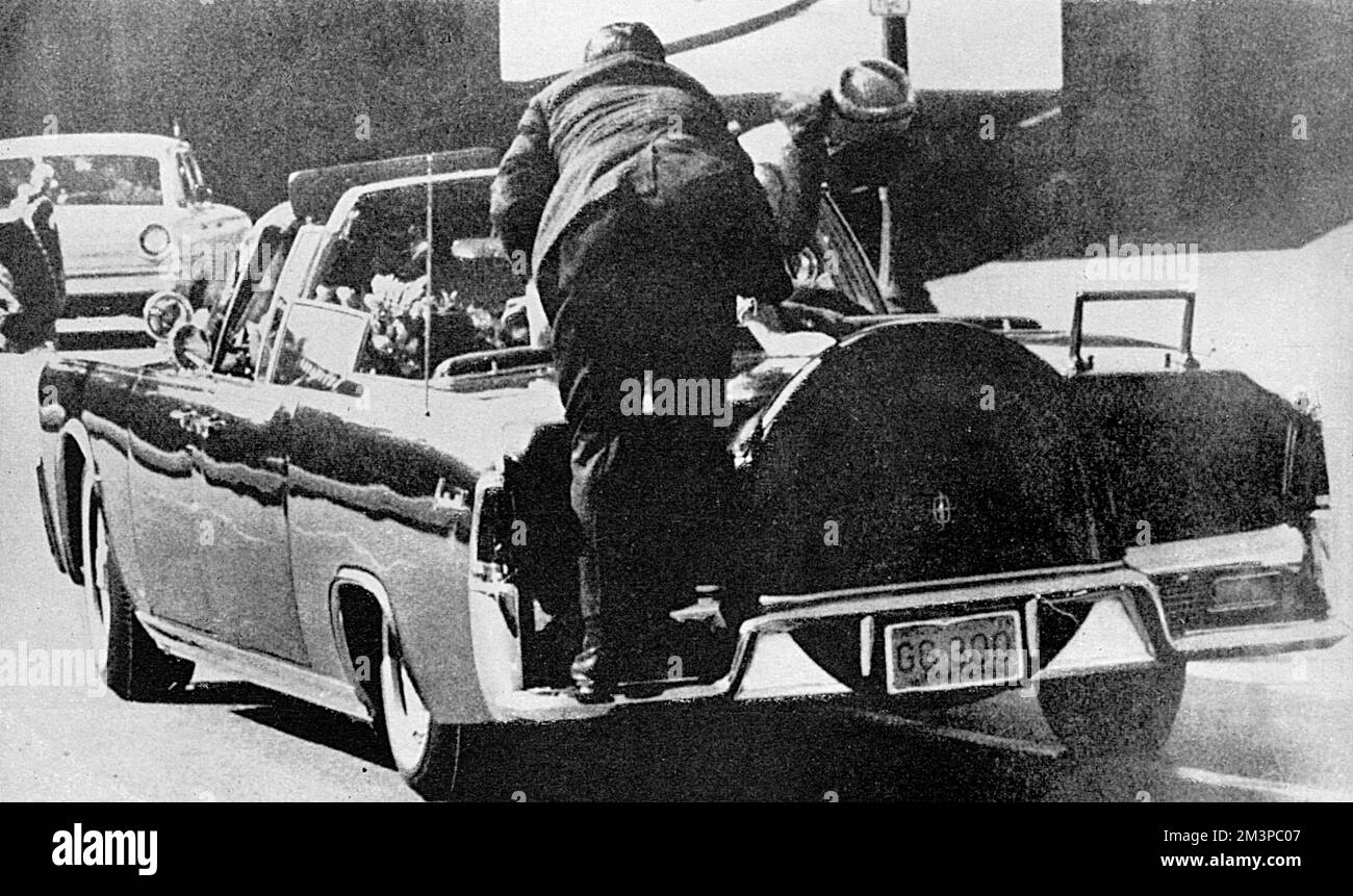 Assassination of John F Kennedy Stock Photo - Alamy