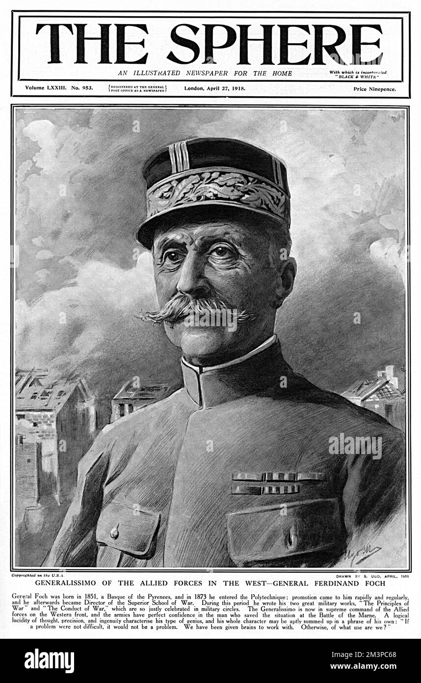 General ferdinand foch hi-res stock photography and images - Alamy