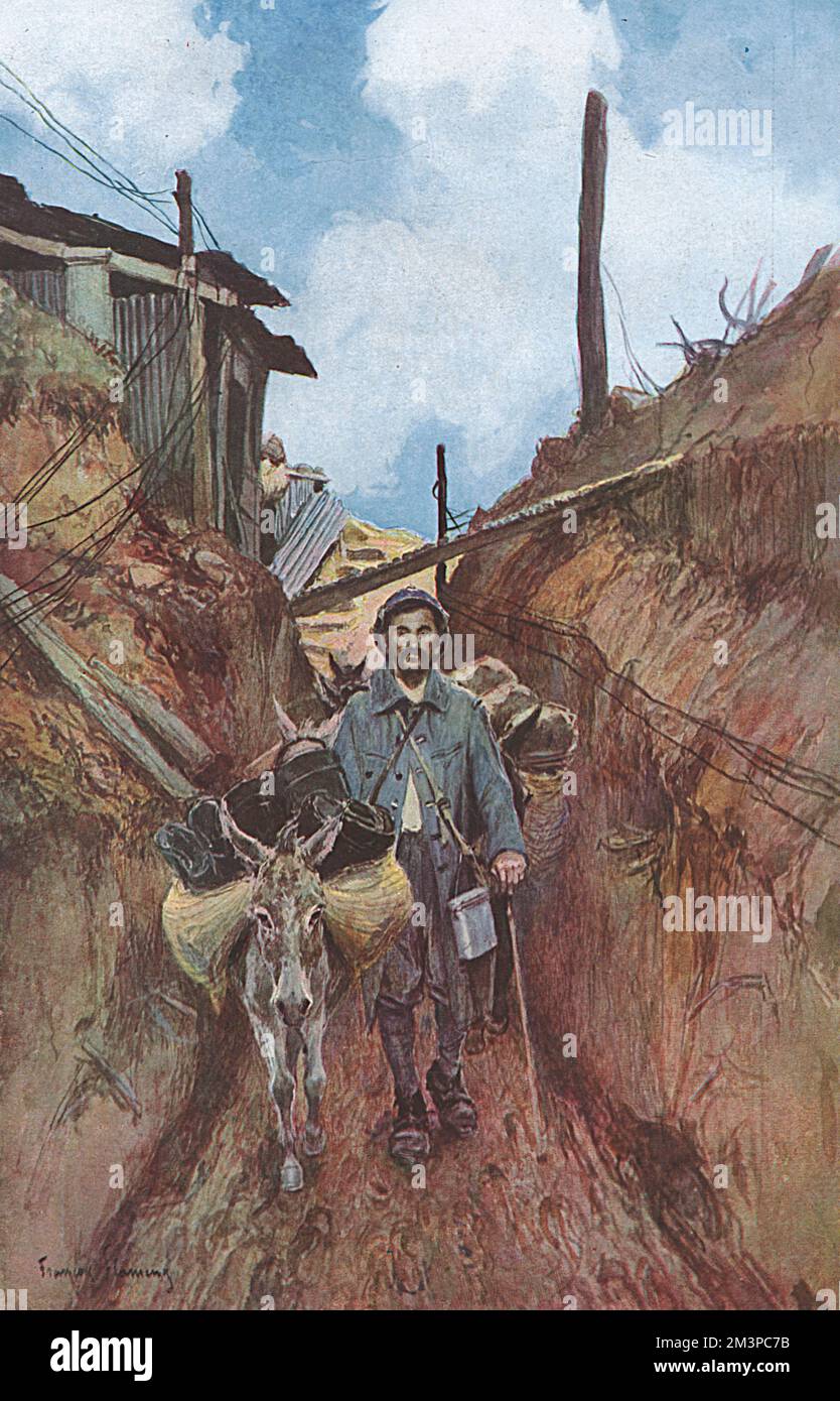 First world war trenches food hi-res stock photography and images - Alamy