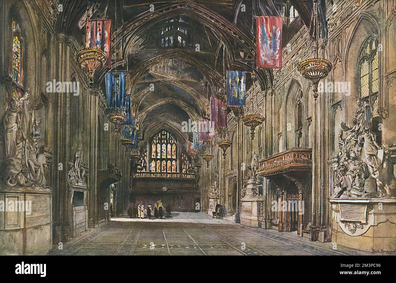 Interior of the Guildhall, London Stock Photo - Alamy