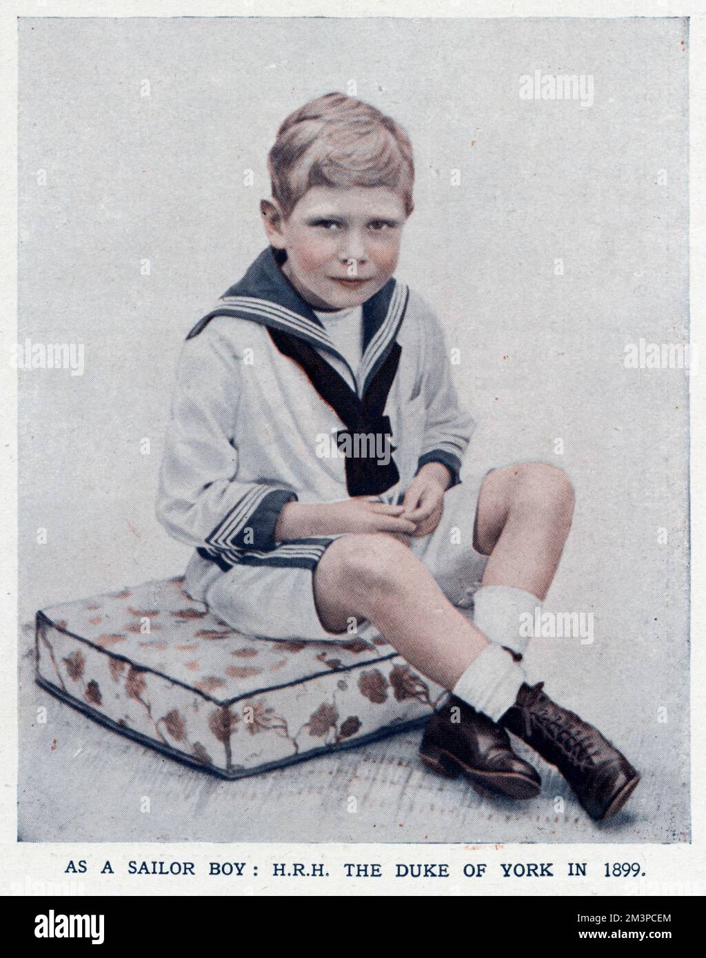 Prince Albert in sailors suit Stock Photo - Alamy