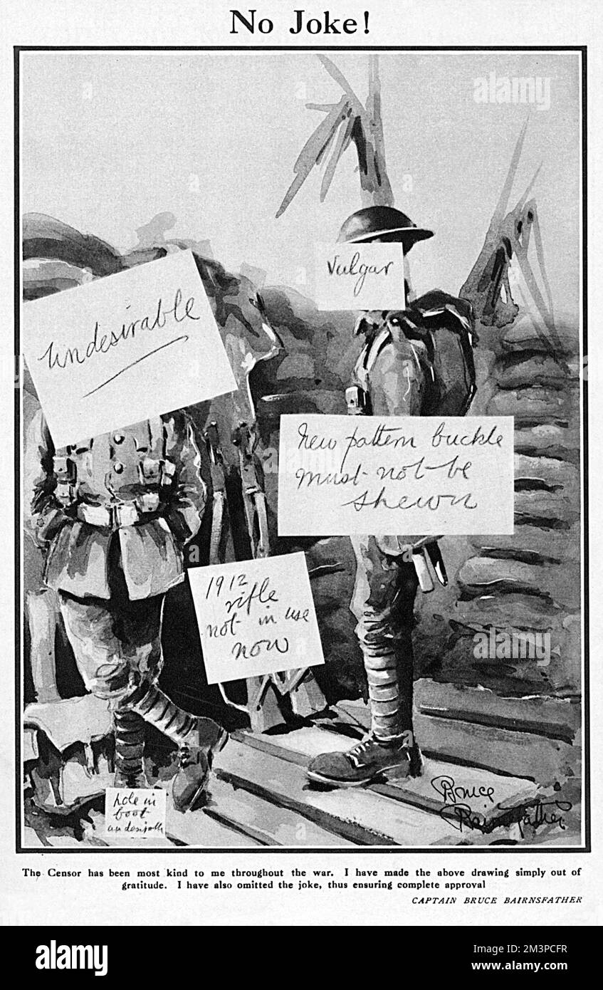 World war i censor hi-res stock photography and images - Alamy