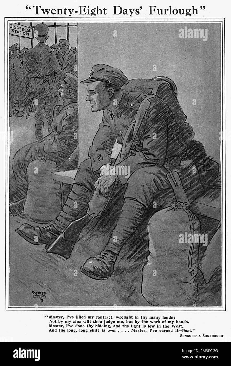 British soldiers demobbed wwi hi-res stock photography and images - Alamy