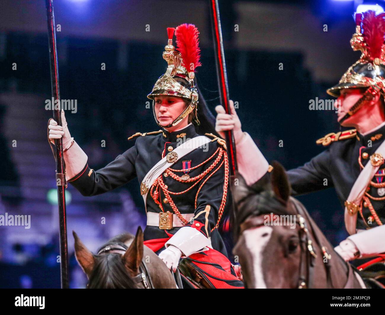 London UK 16 December 2022 The World famous French Cavalry Regiment ...