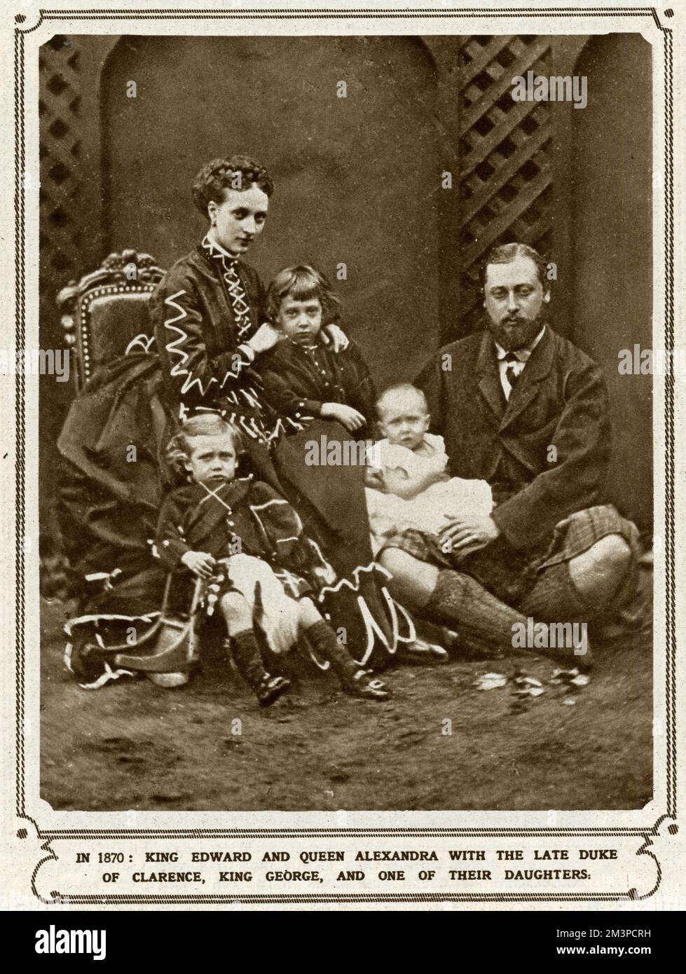 King george third and his family hi-res stock photography and images ...
