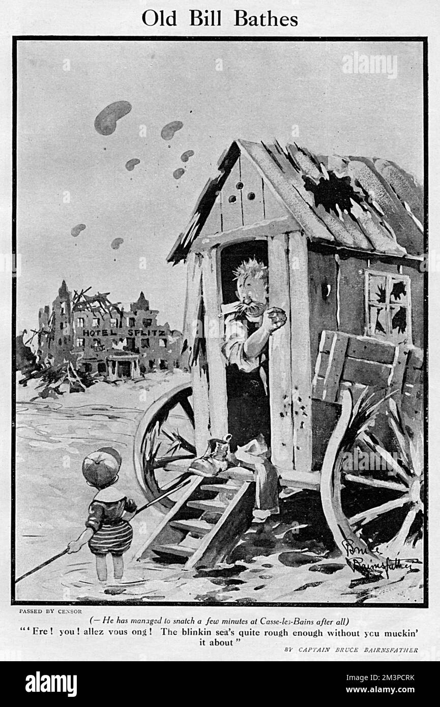 Old bill cartoon hi-res stock photography and images - Alamy