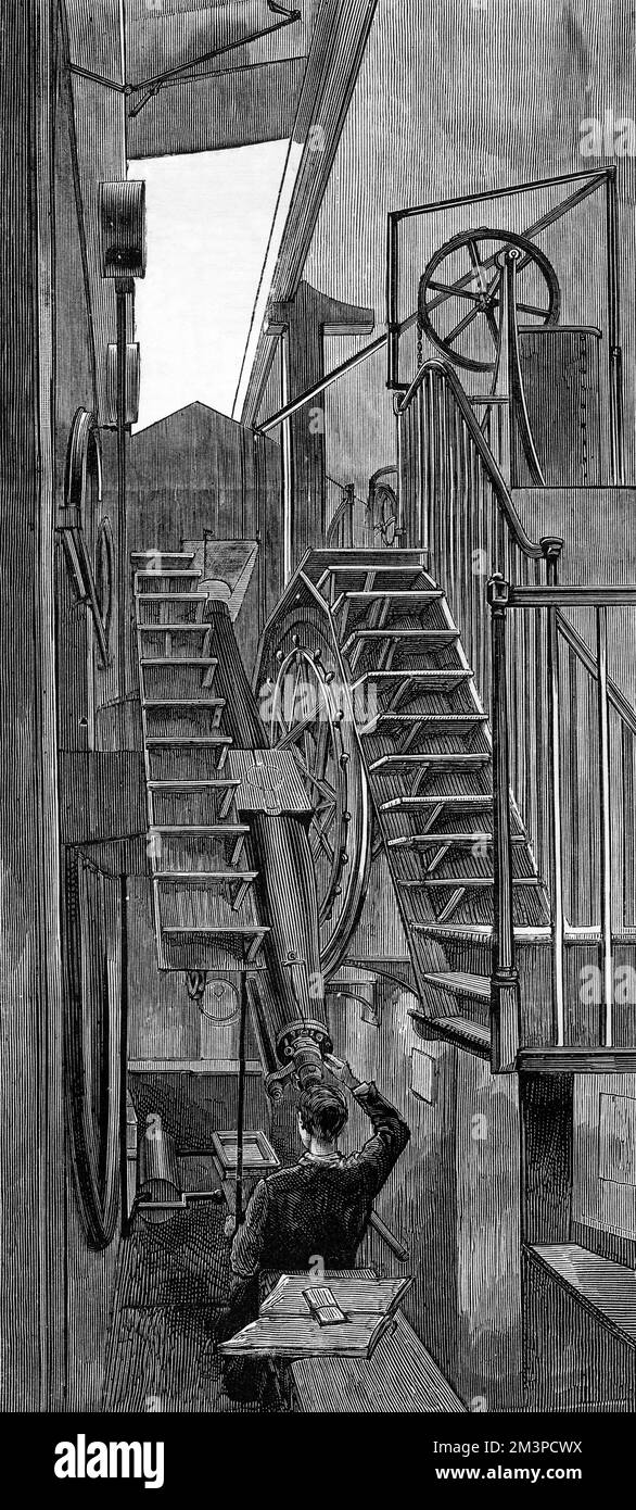 Airy Transit Circle at Greenwich Royal Observatory Stock Photo - Alamy