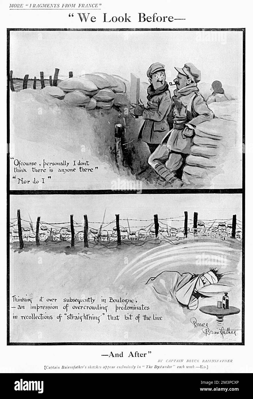 Captain bruce bairnsfather hi-res stock photography and images - Alamy