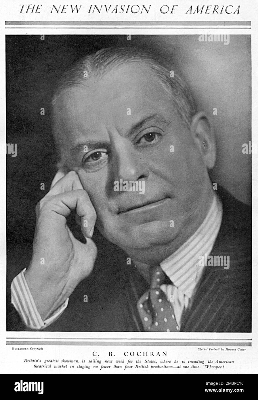 Charles B. Cochran Stock Photo - Alamy