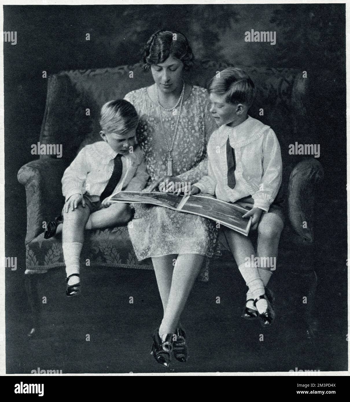 Princess Mary with her sons Stock Photo - Alamy
