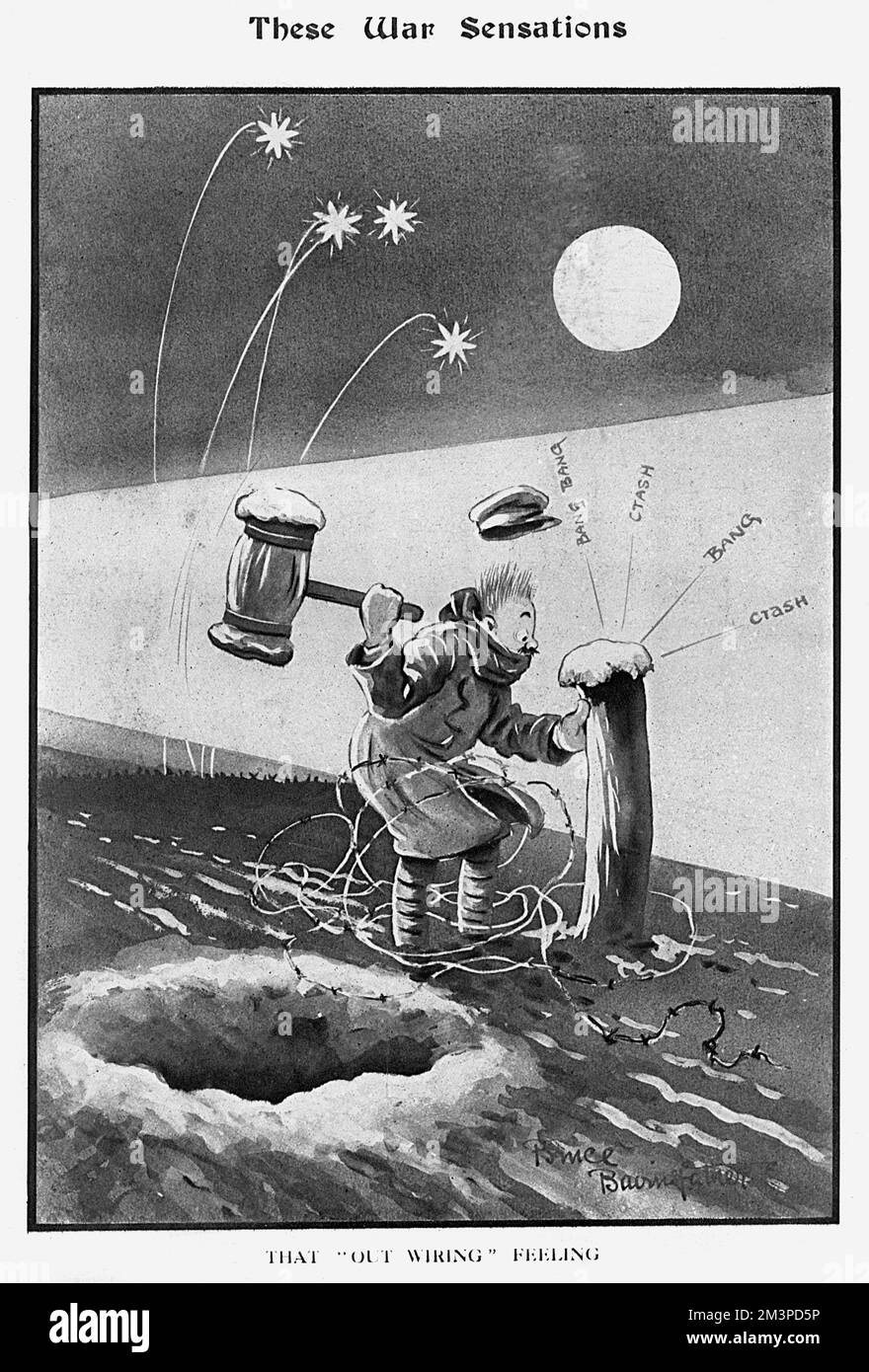 'These War Sensations' 'That "Out wiring" feeling' Under the light of a ...