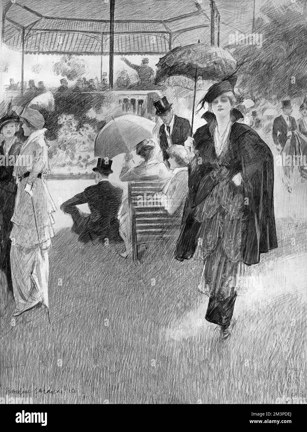 The Quieter Side of Ascot Stock Photo - Alamy