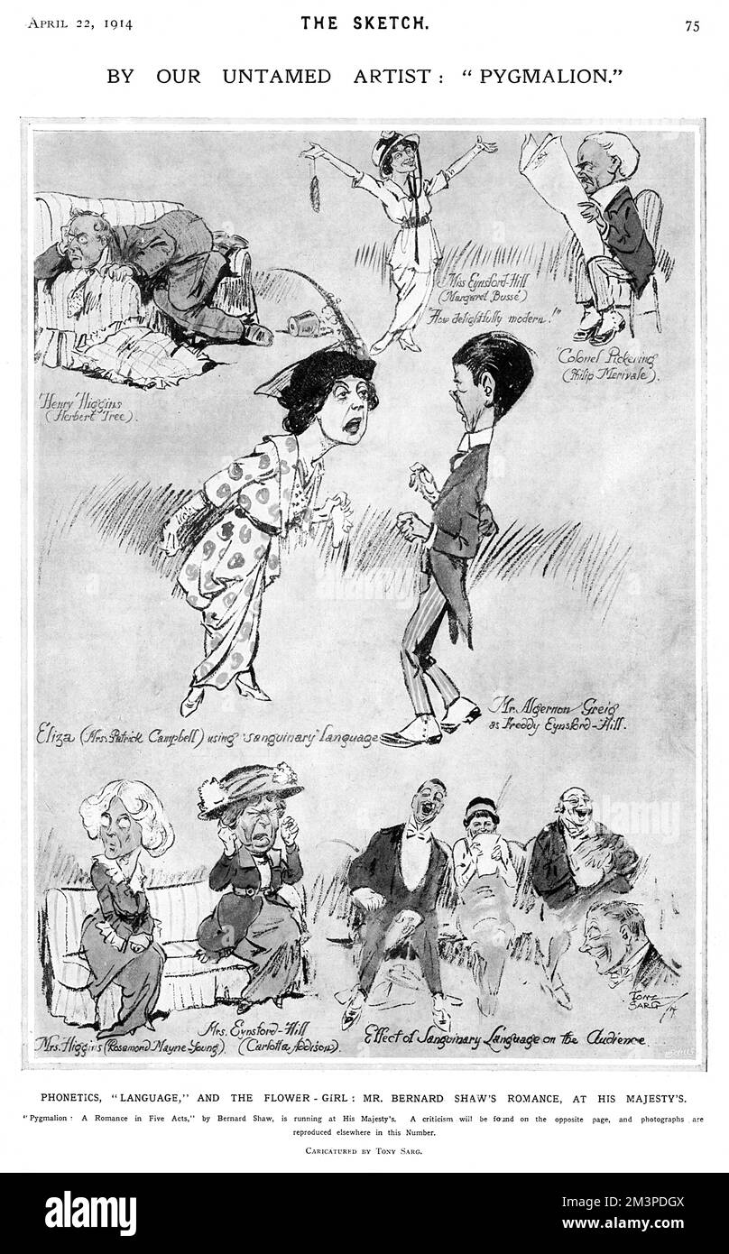 Pygmalion play hi-res stock photography and images - Alamy