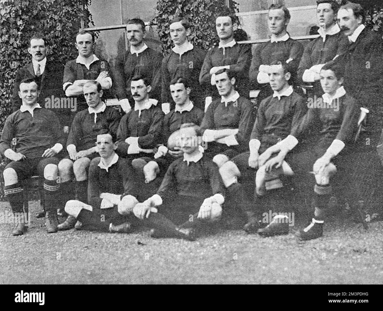 London Welsh rugby team, 1902 Stock Photo - Alamy