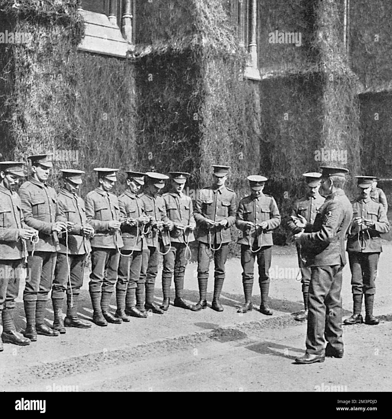 Officers of instruction Black and White Stock Photos & Images - Alamy