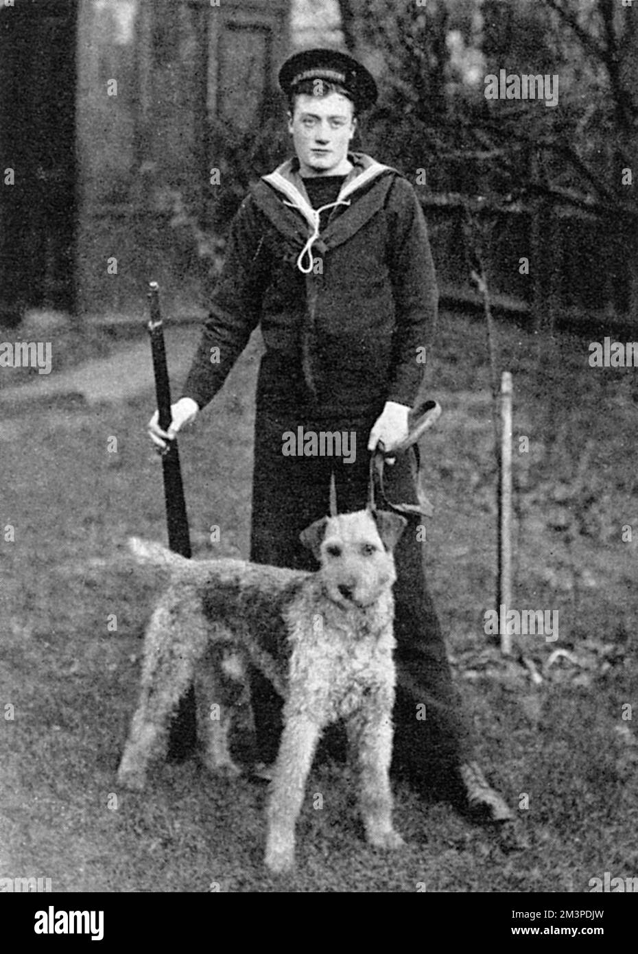 Sentry dogs Black and White Stock Photos & Images - Alamy