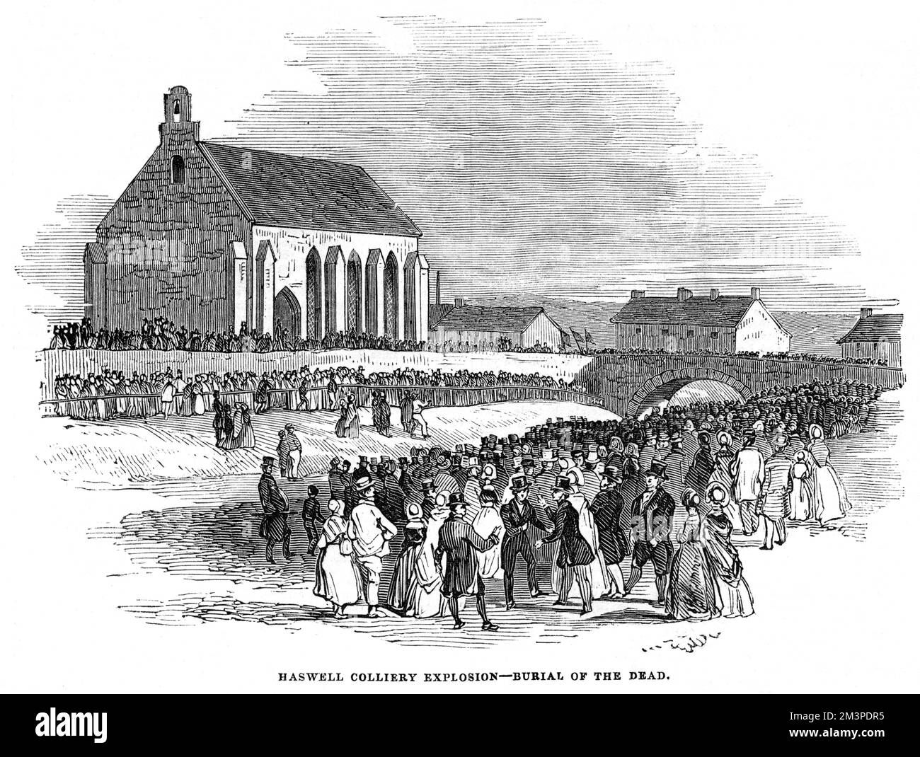 Haswell Colliery disaster 1844 Stock Photo - Alamy