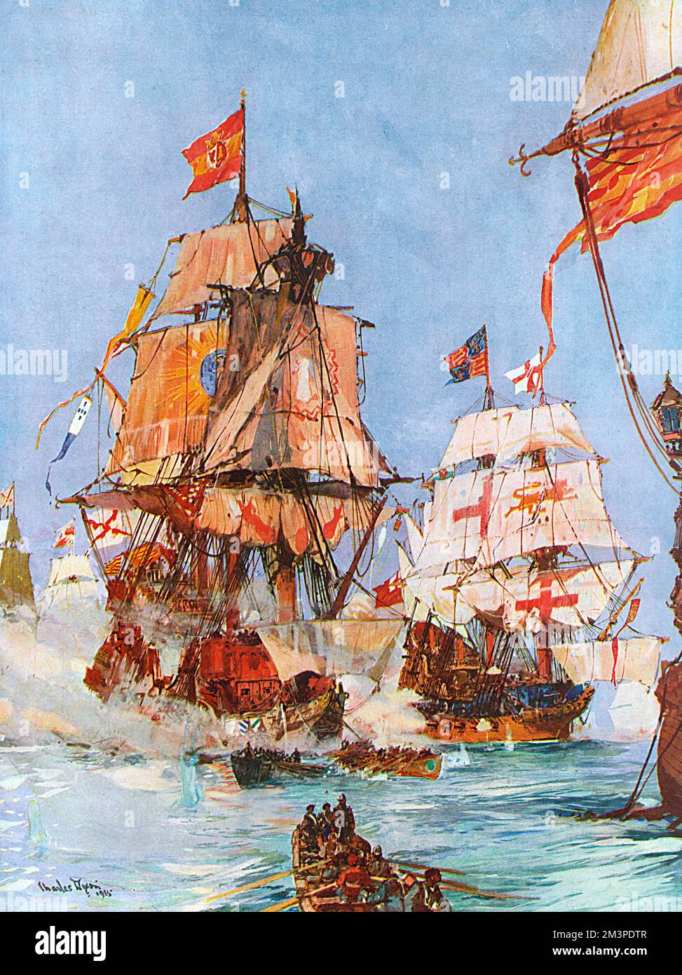 Spanish 16th century sailing ships hi-res stock photography and images ...