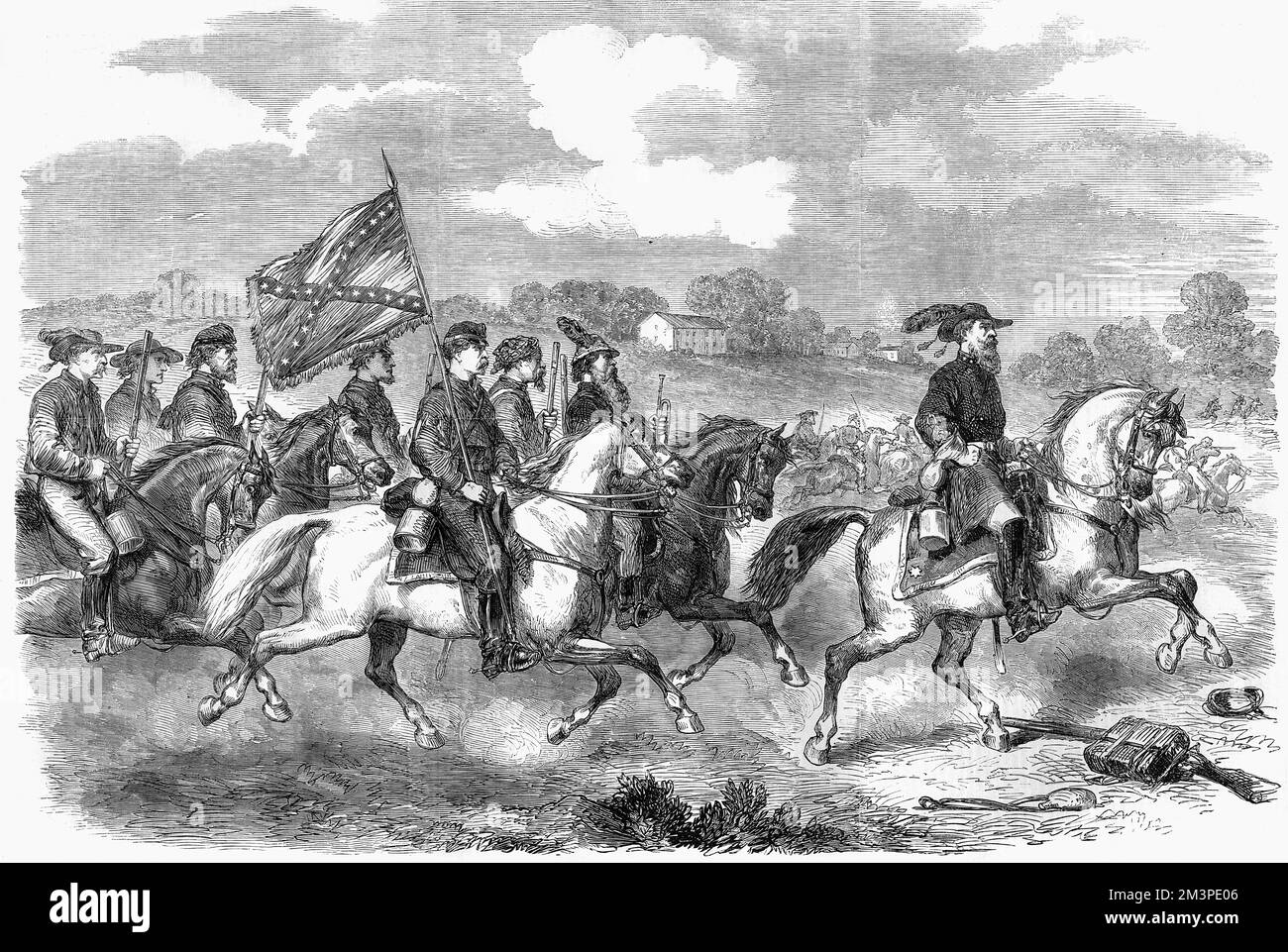 Us civil war confederate cavalry hi-res stock photography and images ...