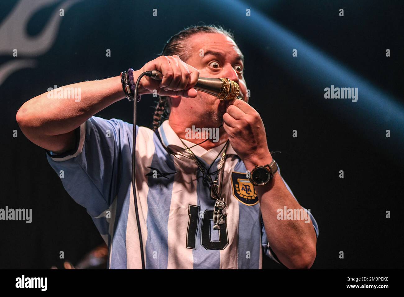 Mike Patton performing live with Mr. Bungle Stock Photo - Alamy