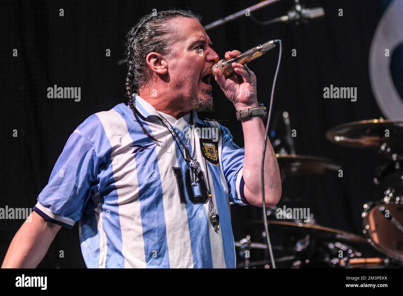 Mike Patton performing live with Mr. Bungle Stock Photo - Alamy