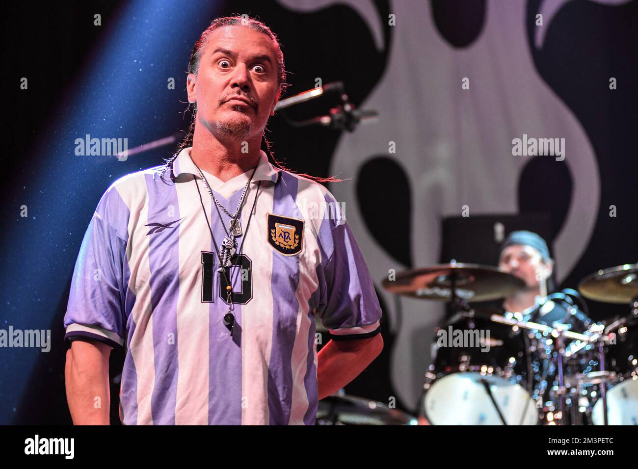 Mike Patton performing live with Mr. Bungle Stock Photo - Alamy
