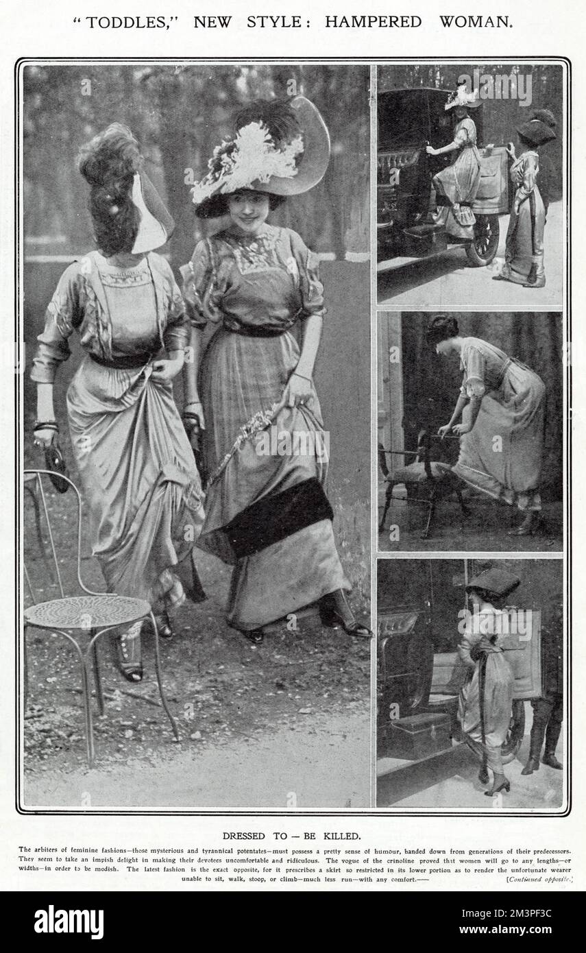 Women's fashion 1910 hi-res stock photography and images - Alamy