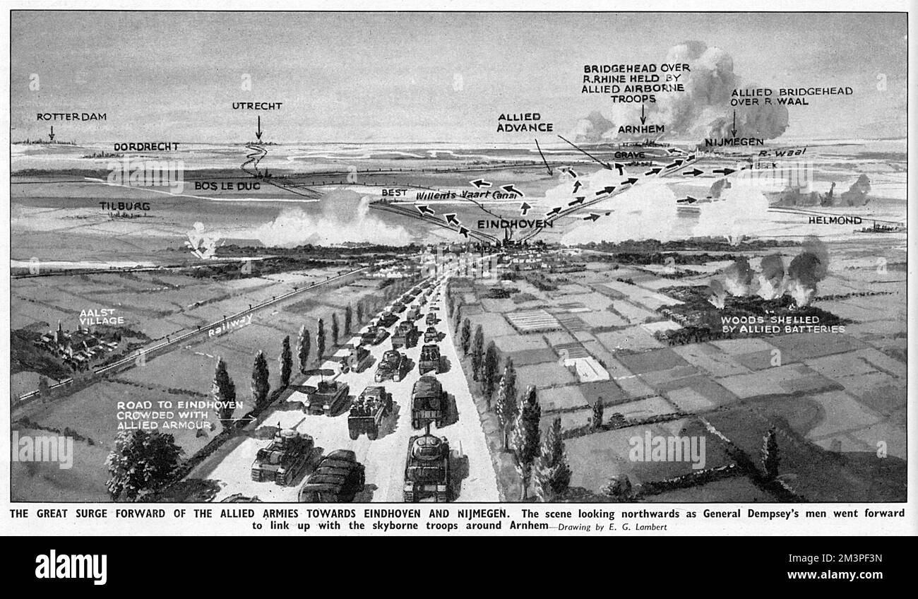 The Advance into Holland during the Second World War -- the Second Army ...