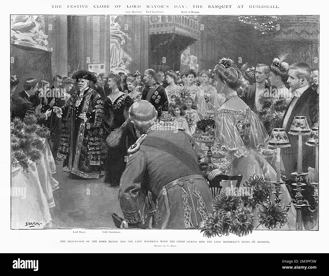 Lord mayor londons banquet hi-res stock photography and images - Alamy