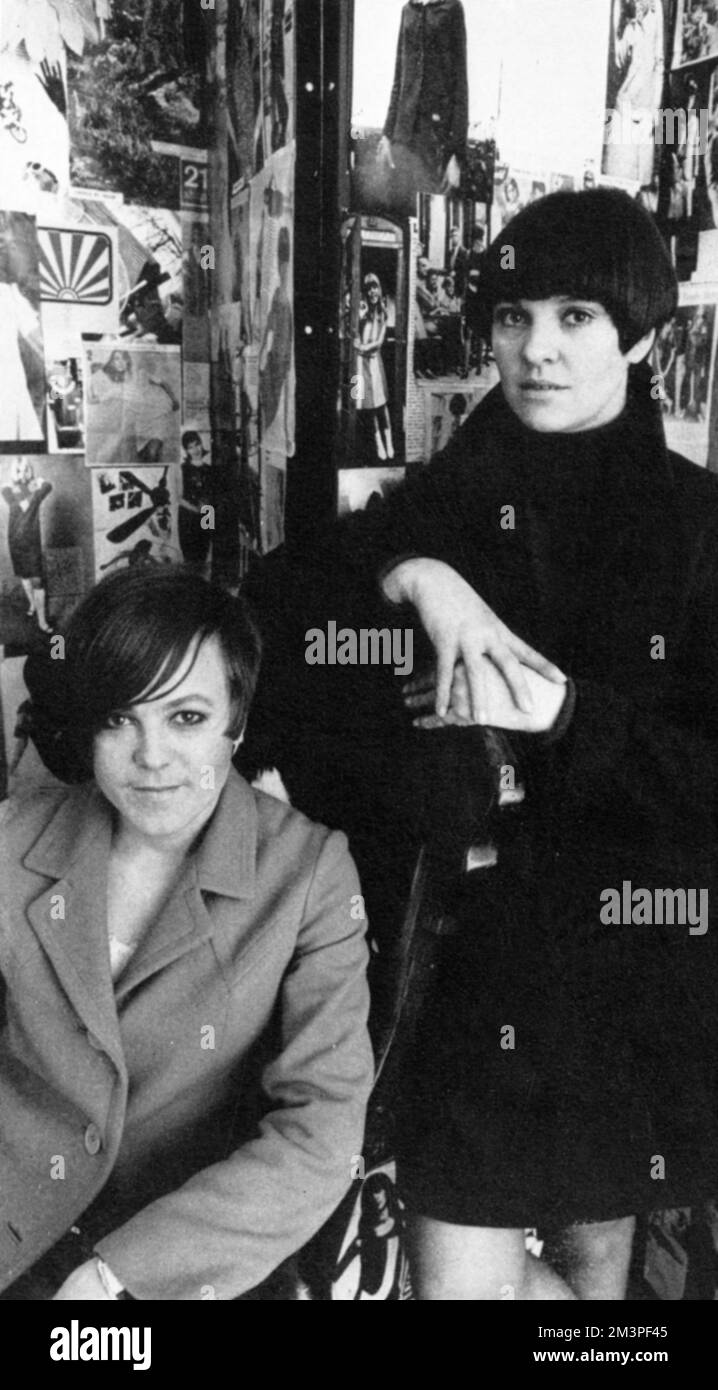 Sally Tuffin and Marion Foale - British fashion designer duo Stock ...