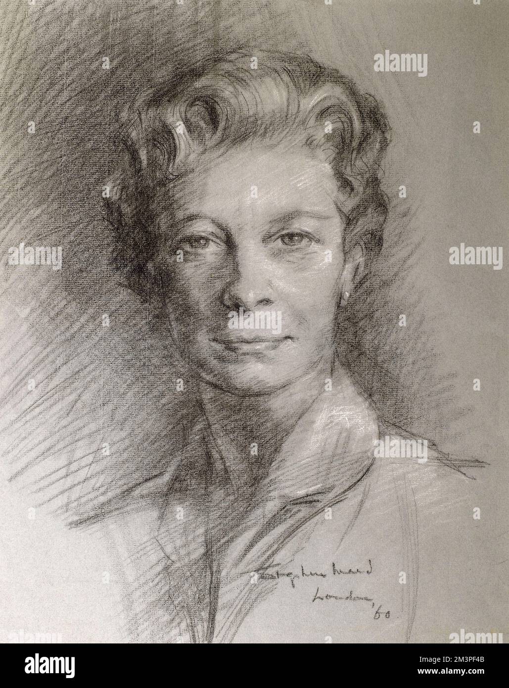 Portrait of (insert) by Stephen Ward Stock Photo - Alamy