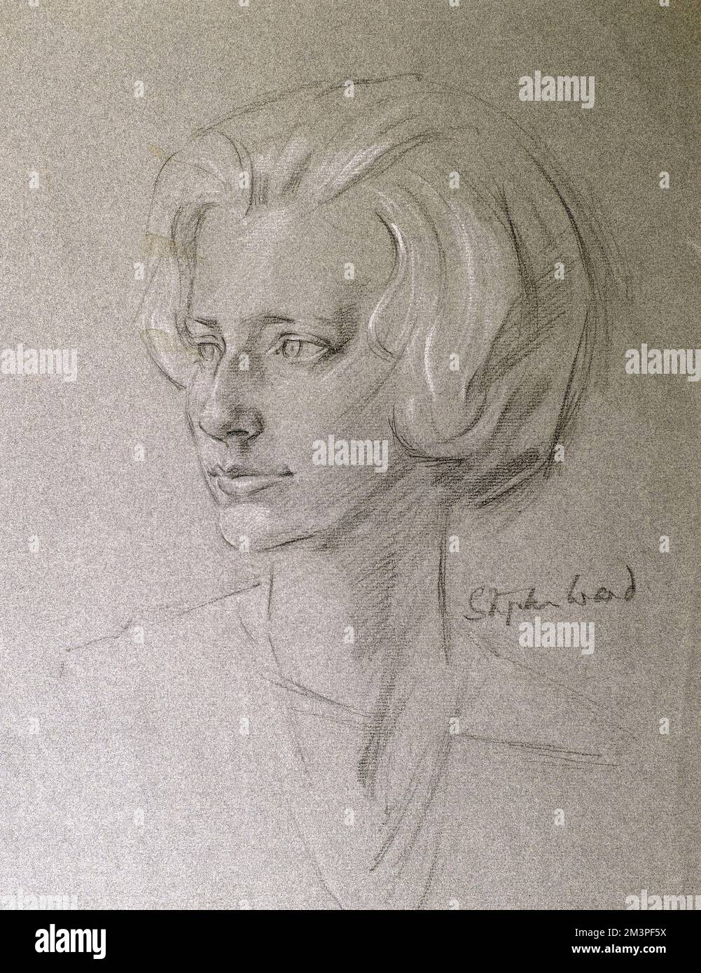 Portrait of (insert) by Stephen Ward Stock Photo - Alamy