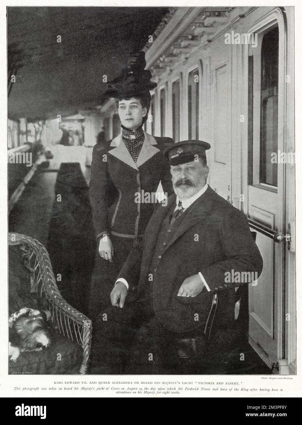 King Edward and Queen Alexandra 1902 Stock Photo - Alamy