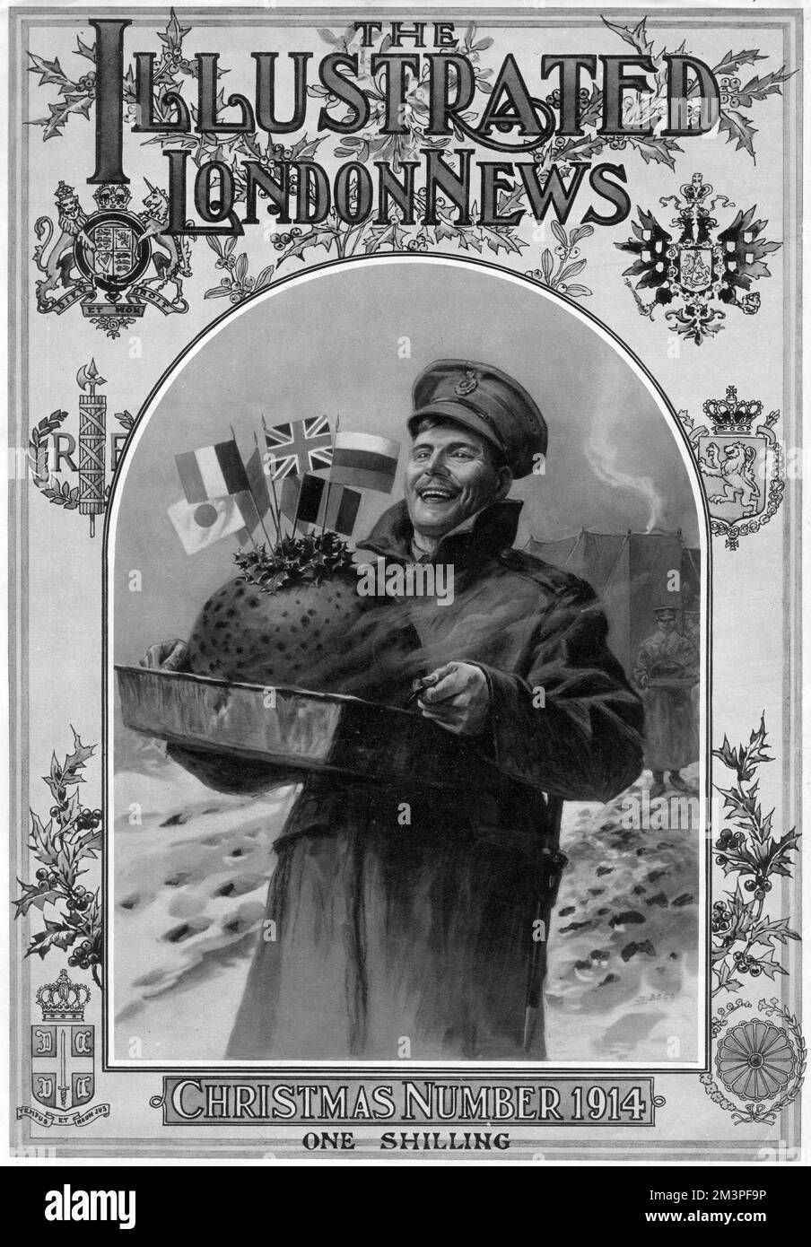 Christmas 1914 Black and White Stock Photos & Images - Alamy