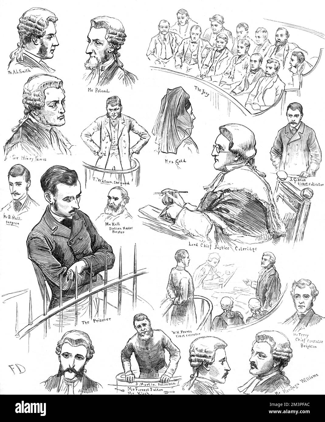 Lord chief justice lord coleridge hi-res stock photography and images ...