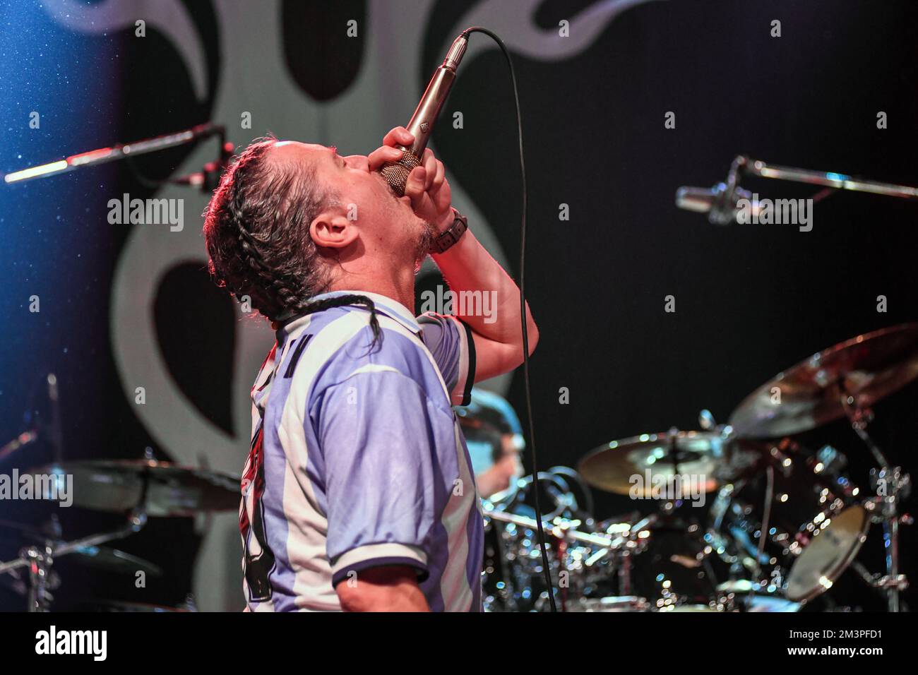 Mike Patton performing live with Mr. Bungle Stock Photo - Alamy