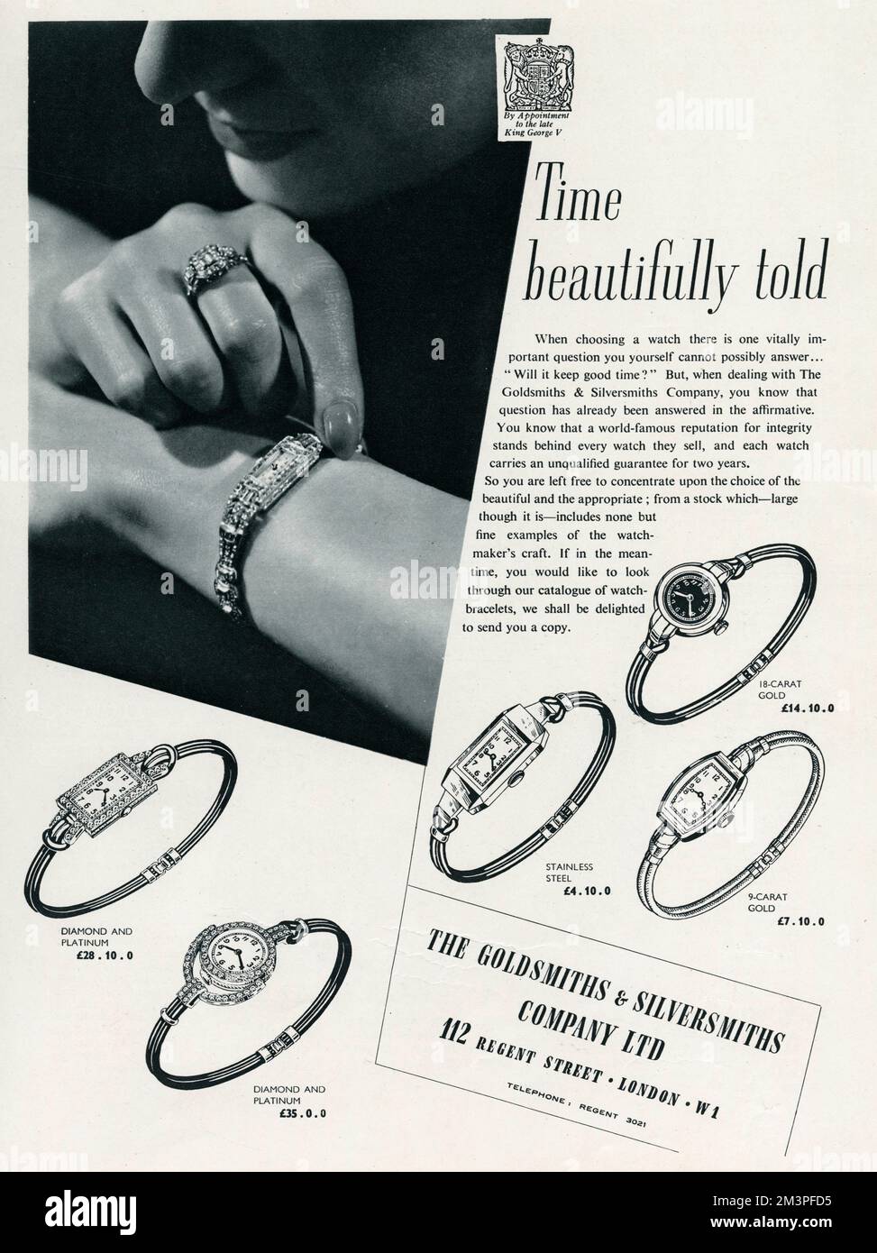 Bracelet advertisement hi-res stock photography and images - Alamy