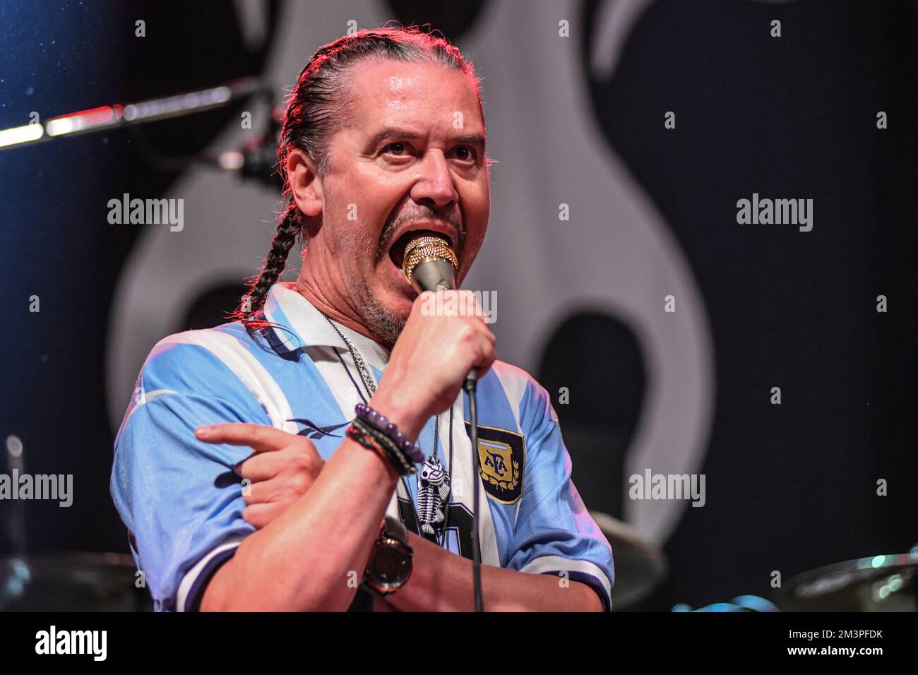Mike Patton performing live with Mr. Bungle Stock Photo - Alamy