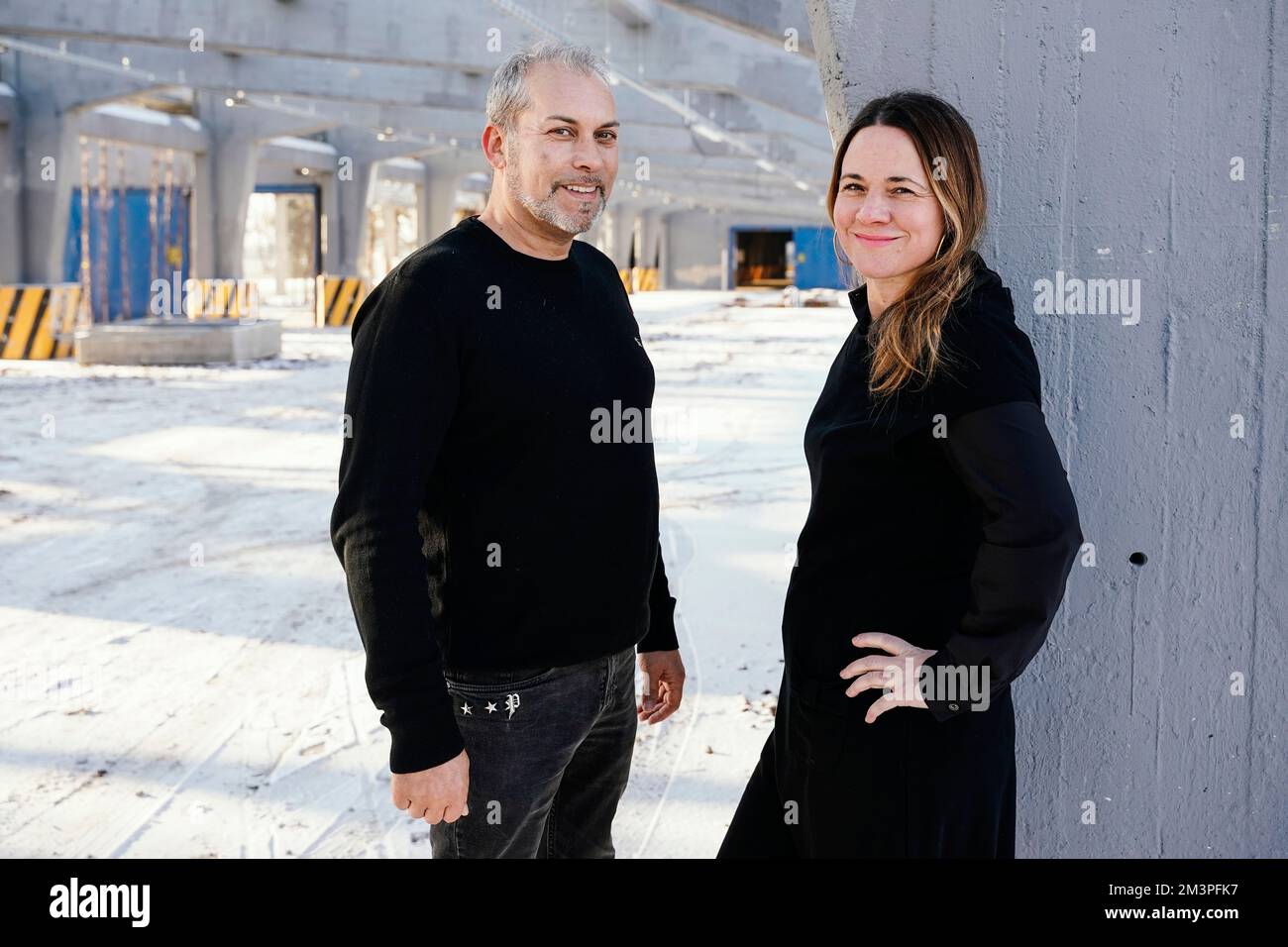 Mannheim, Germany. 16th Dec, 2022. Jeanette Friedrich and Andrea ...