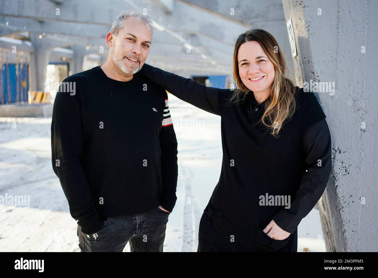 Mannheim, Germany. 16th Dec, 2022. Jeanette Friedrich and Andrea ...