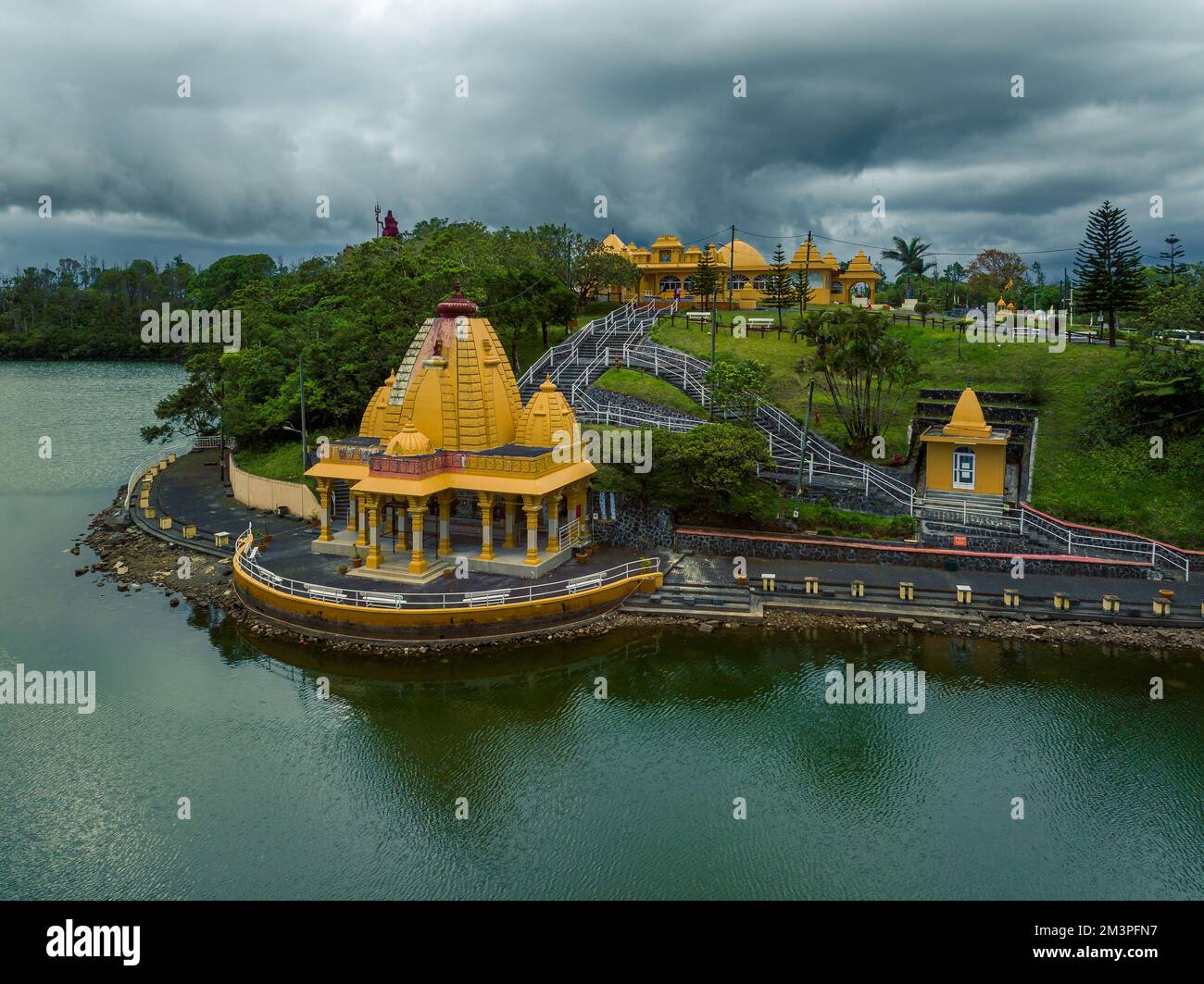 Grand bassin is a relegious place for meditation, pray and relax ...