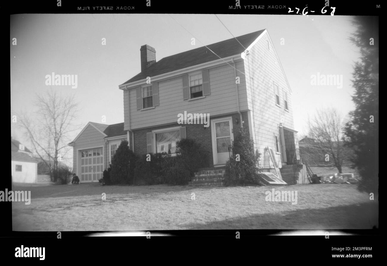 Reservoir St #67 , Houses. Needham Building Collection Stock Photo - Alamy