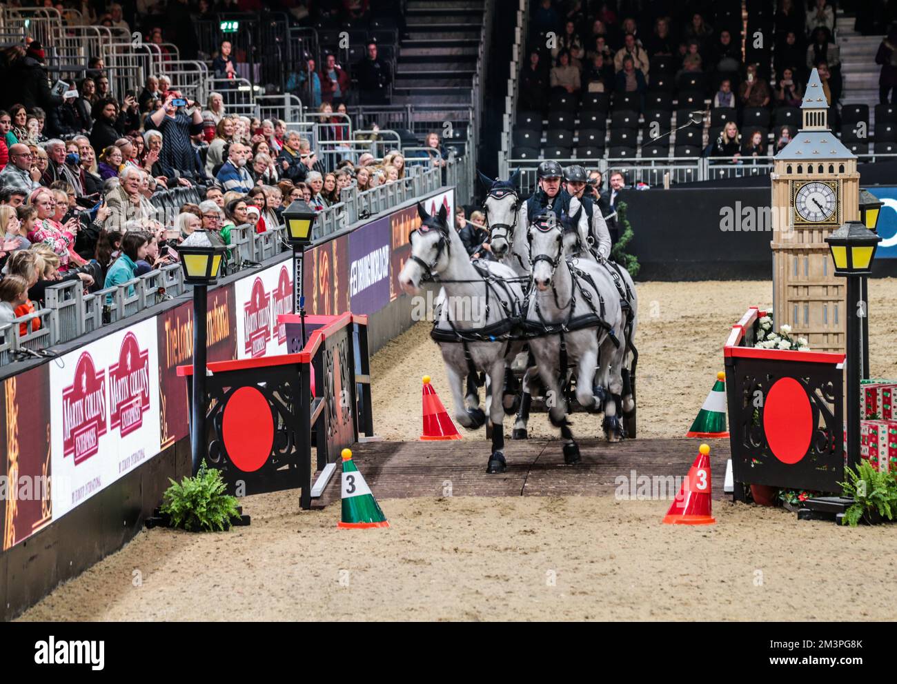 London UK 16 December 2022 Team GB Daniel Naprous ,Driving is one of ...