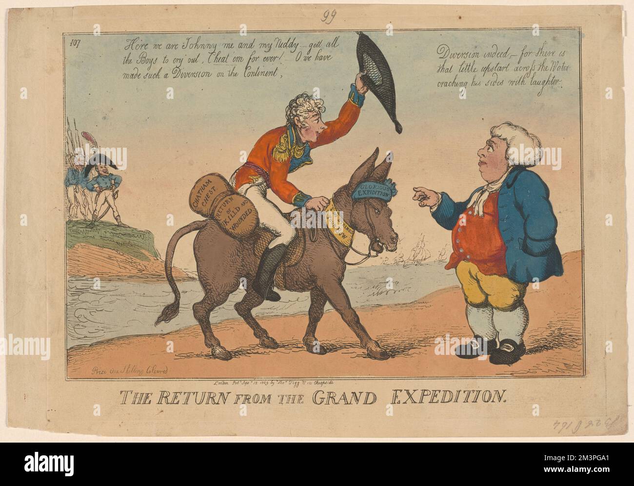 The return from the grand expedition , Soldiers, Nobility, Emperors ...