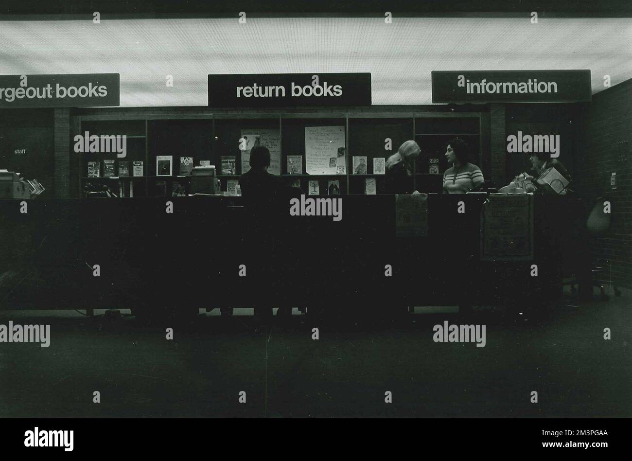 Return books, information , Public libraries, Interiors, Lawrence ...