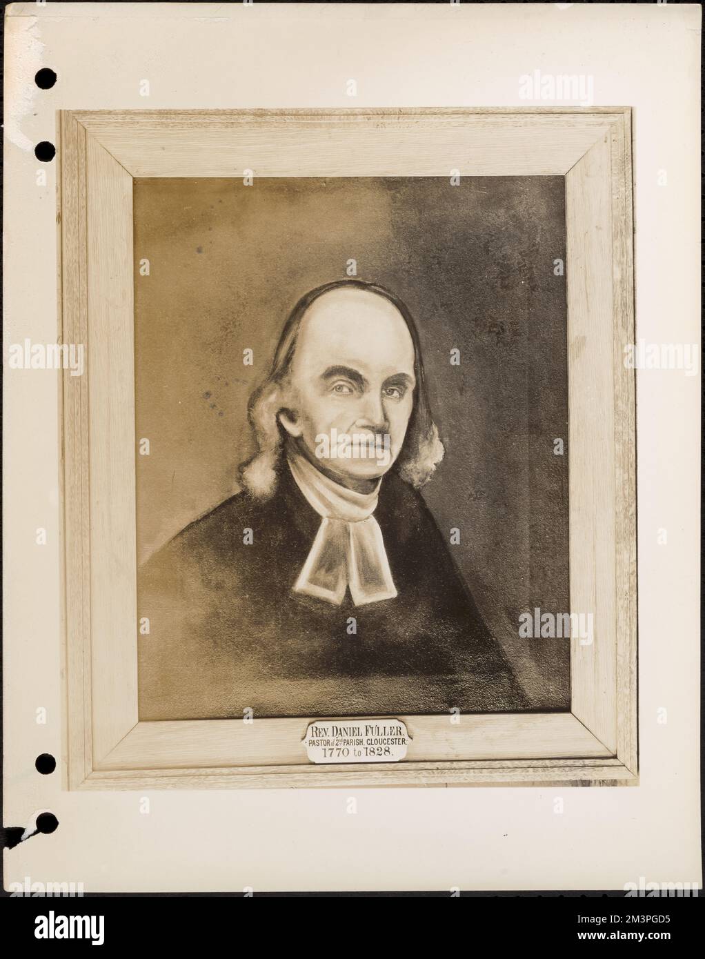 Rev. Daniel Fuller, pastor of 2nd Parish, Gloucester, 1770-1828 ...