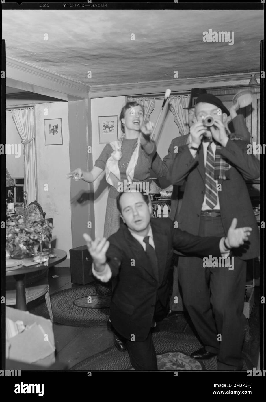 Revelry , Parties. Samuel Chamberlain Photograph Negatives Collection ...