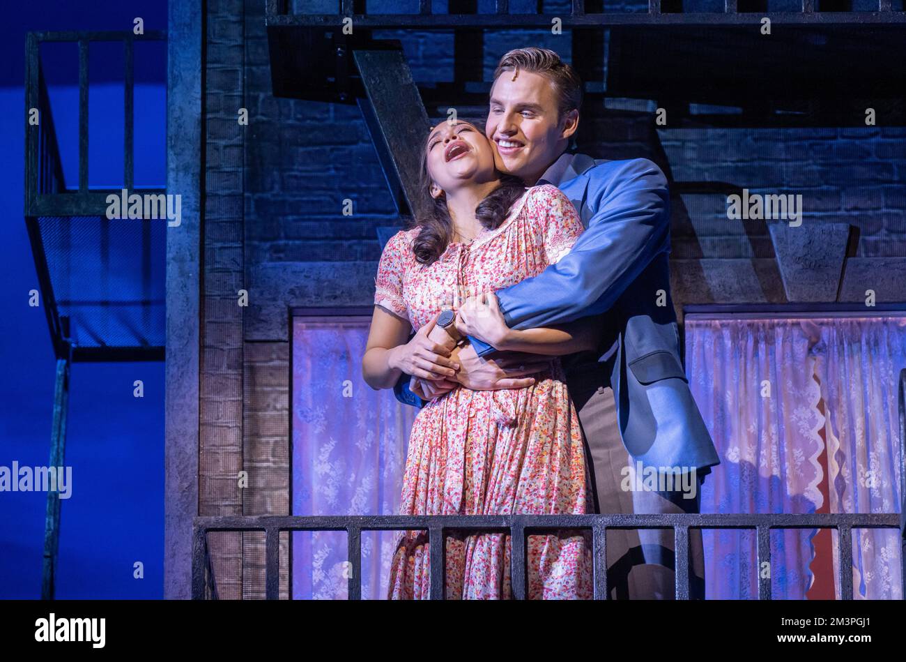 Munich, Germany. 16th Dec, 2022. Maria and Tony (Melanie Sierra and ...